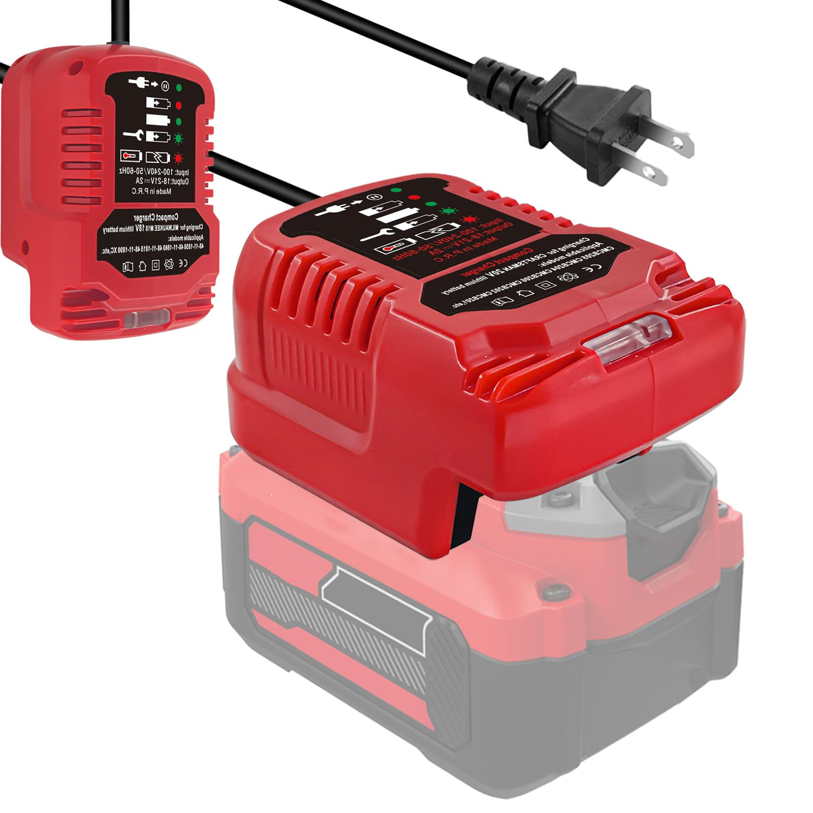 Amazon.com: UNIKI Fast Charger for Craftsman 20V Max V20 Lithium-Ion ...