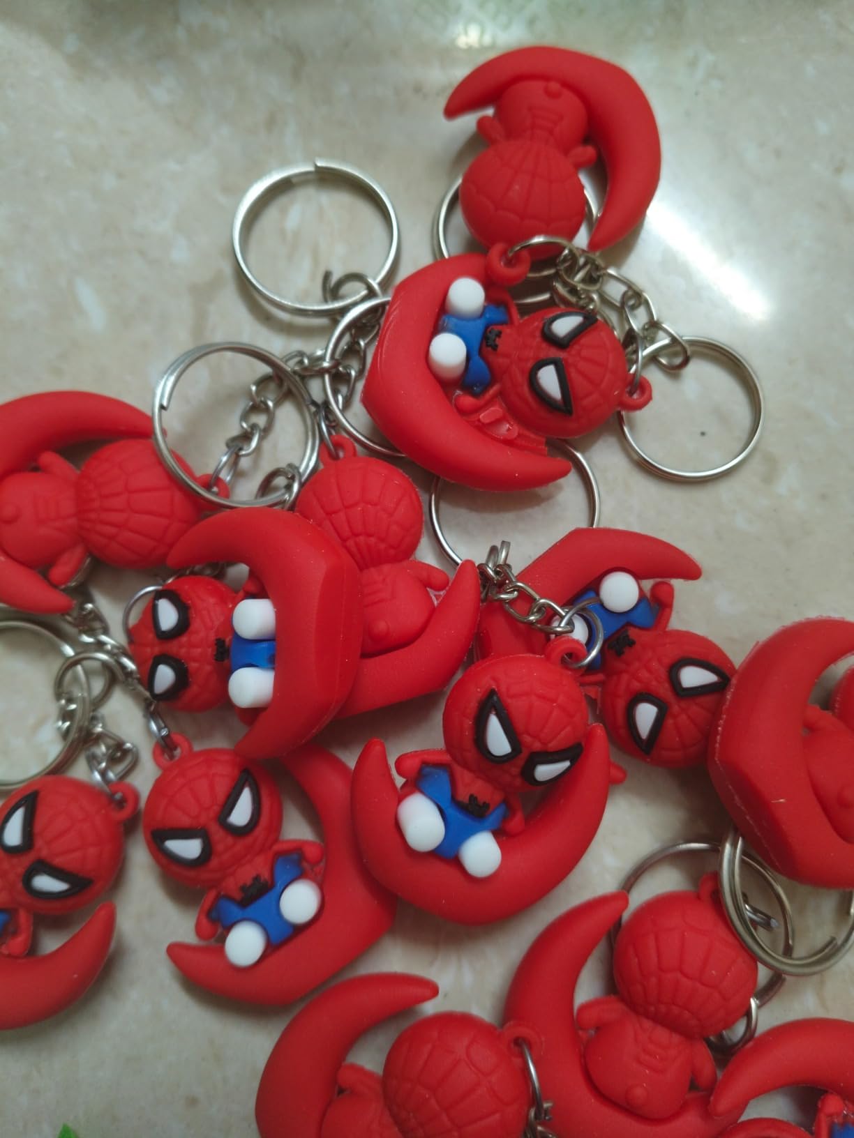 Tera13 Rubber Birthday Return Gifts For Kids ,Keychain For Boys (24 Pcs ...