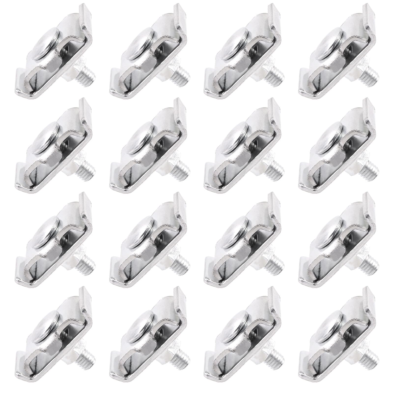 Amazon.com: Tanstic 30Pcs Grid Wall Joining Clips Connectors Stainless ...