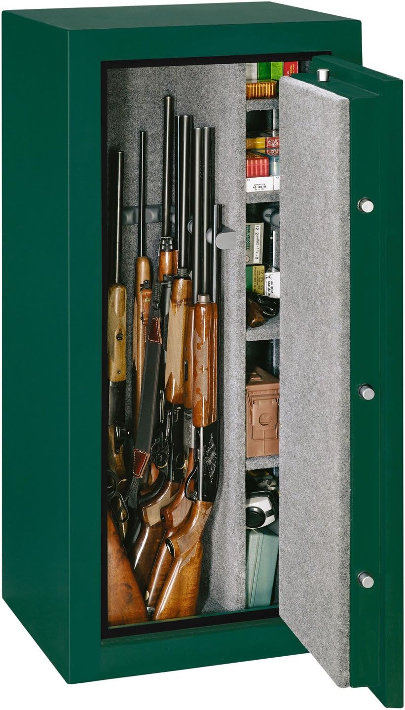 Amazon.com: Stack-On GSX-824-GR-DS ETL-Rated Fire-Resistant Elite Gun ...