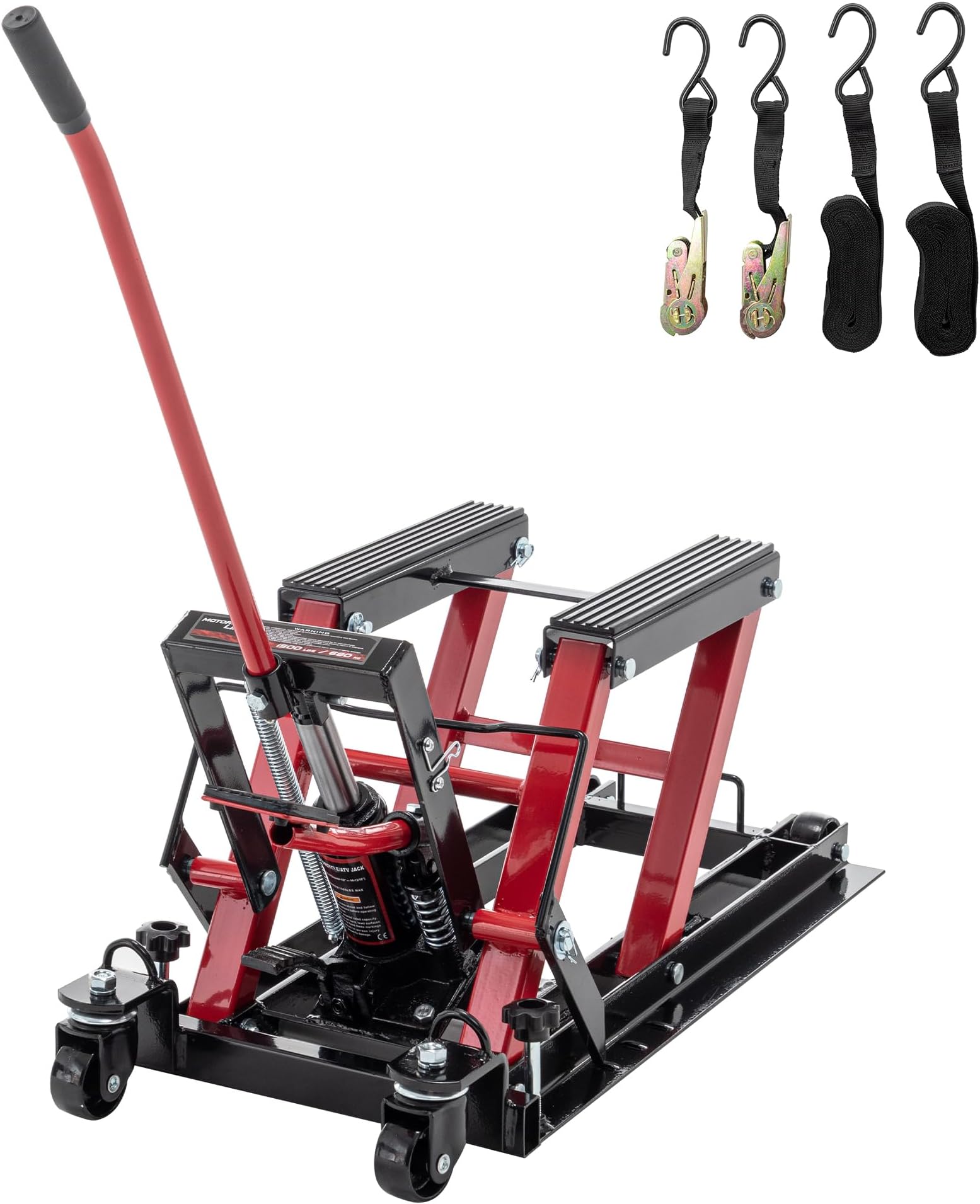 Amazon.com: Hydraulic Motorcycle Lift Jack, 1500 LBS Capacity Foot ...