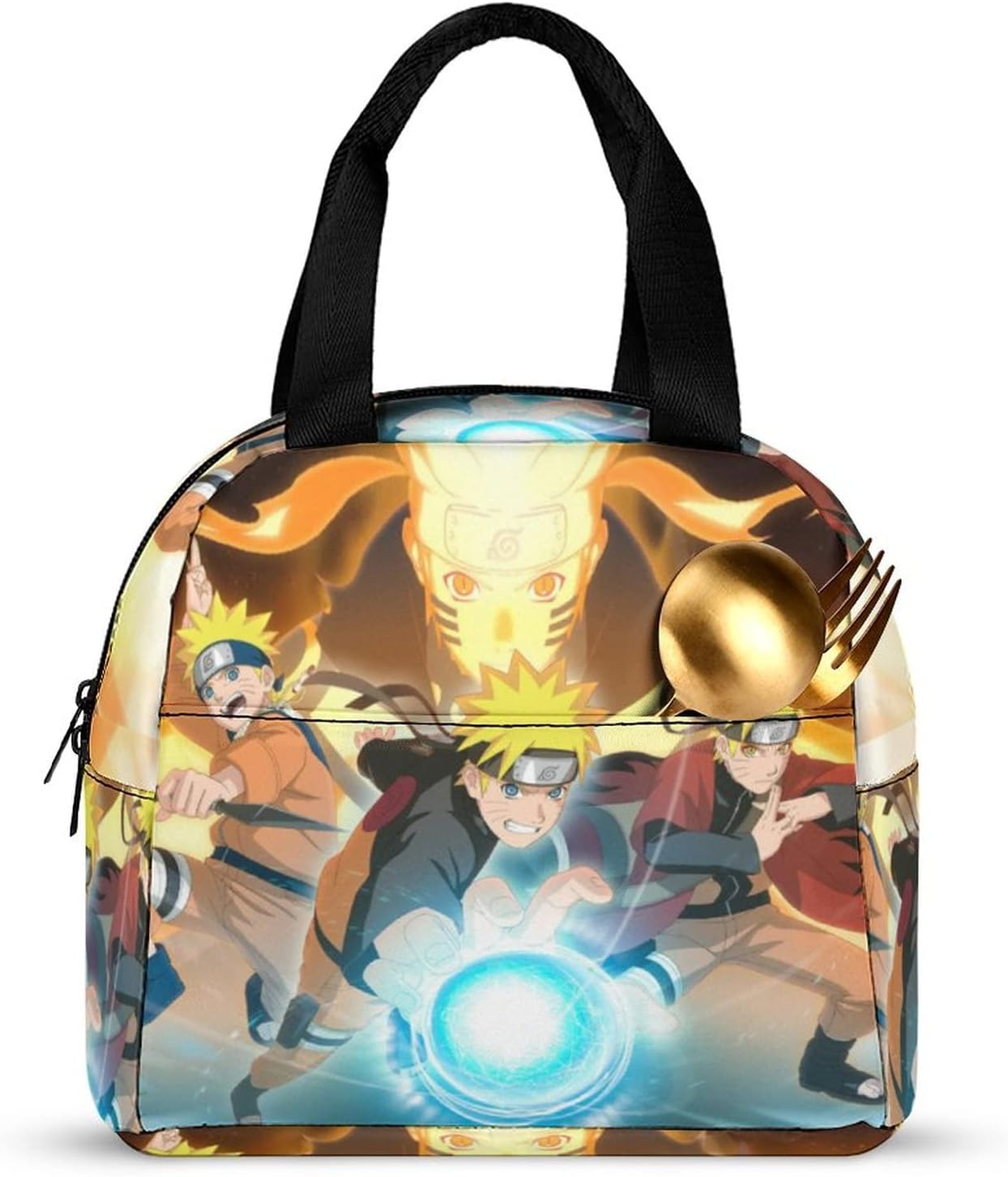 Amazon.com: Action Comics Naruto Lunch Bag for Boys Set - Bundle with Naruto Lunch Box, Stickers ...