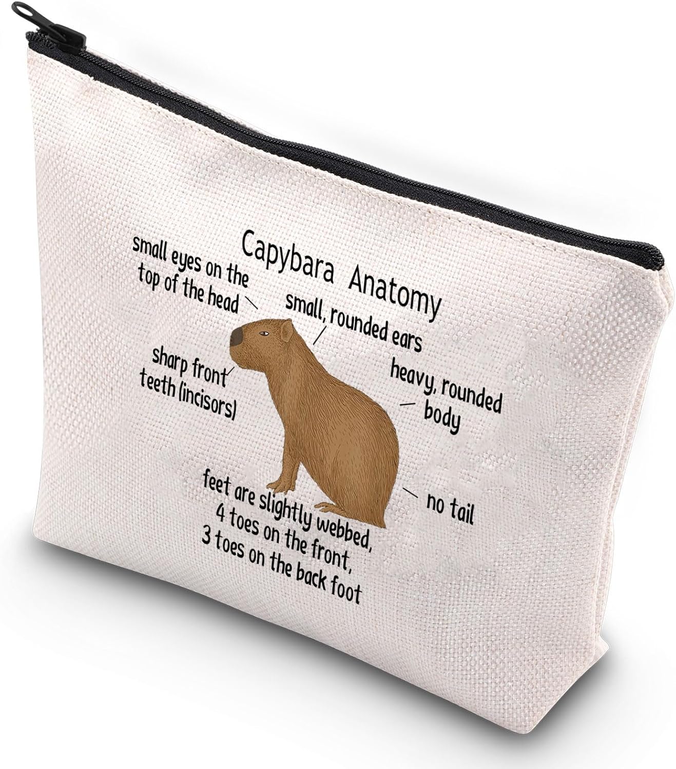 Amazon.com: G2TUP Capybara Cosmetic Bag Capybara Lover Gift Capybara ...