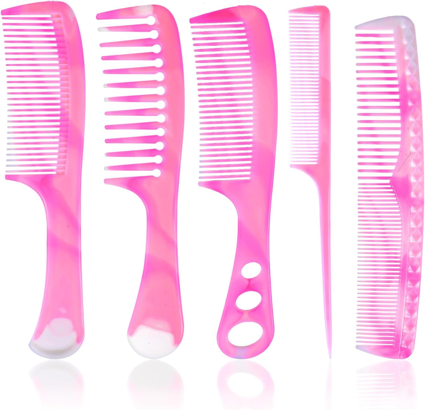 Amazon.com : 3 Pieces Rsiynax Professional Teasing Comb, Premium Black ...