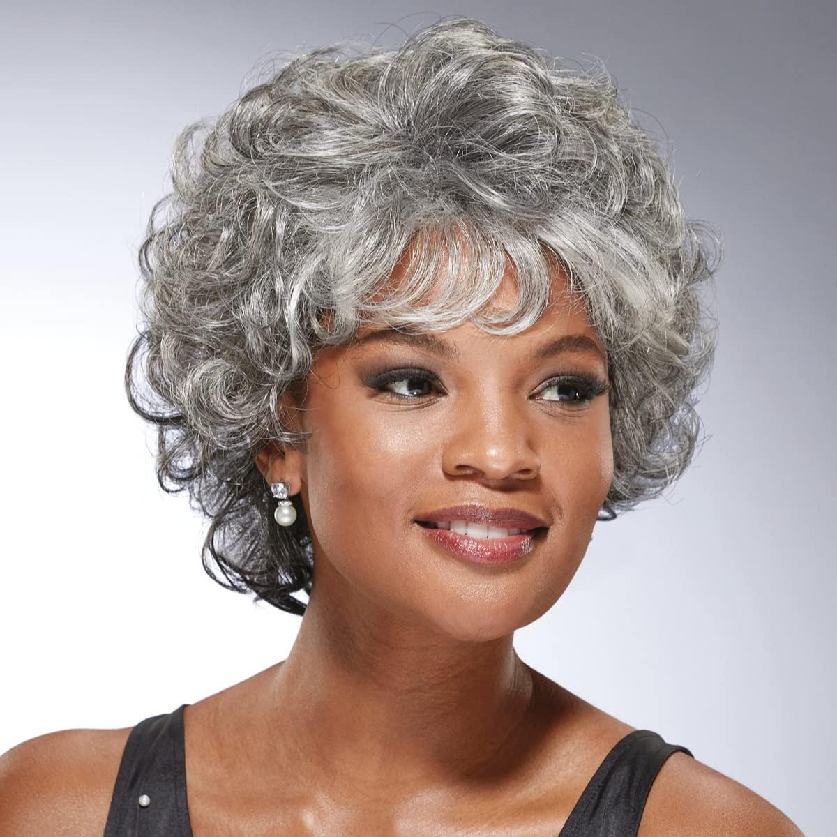 Amazon.com : Especially Yours Quincy Wig Sassy Crop Wig with Hand-Tied ...