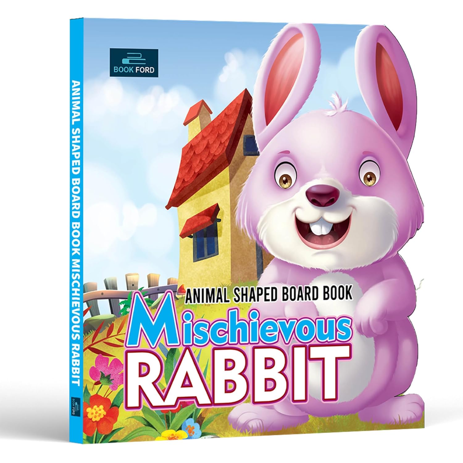 Buy Animal Shaped Story Board Book - Mischievous Rabbit Story Books For ...
