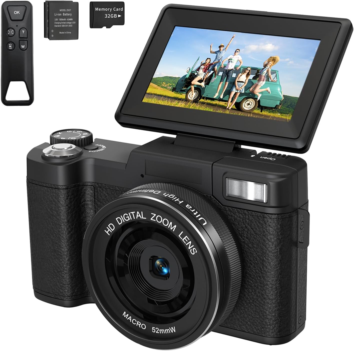 Amazon.com : Samvix UCamera S7 Kosher 44MP Digital Camera with Video ...