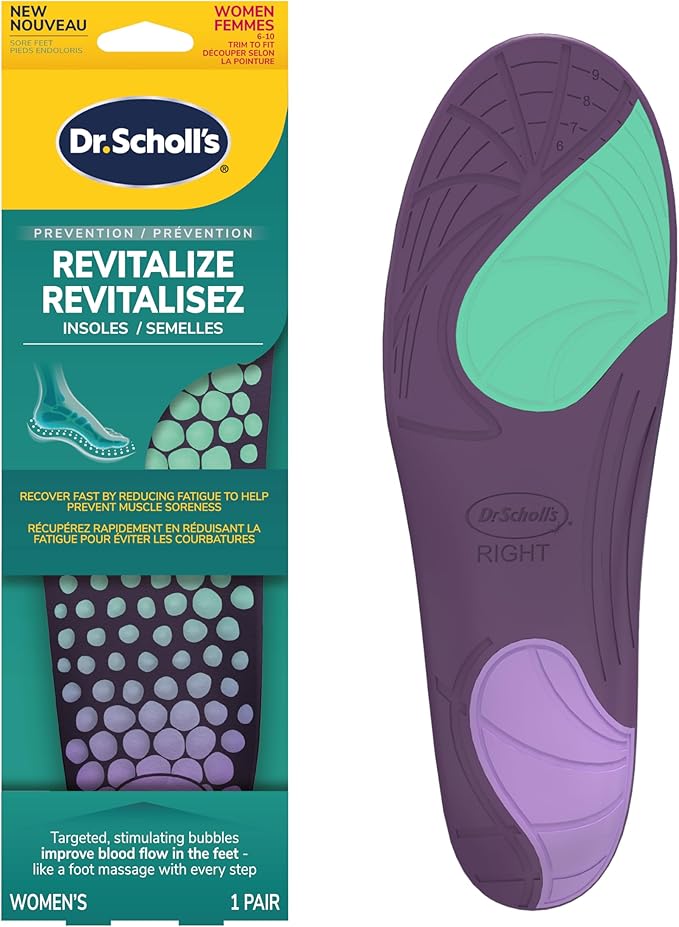 Dr. Scholl's ® Revitalize Recovery Insole Orthotics, Improve Recovery ...
