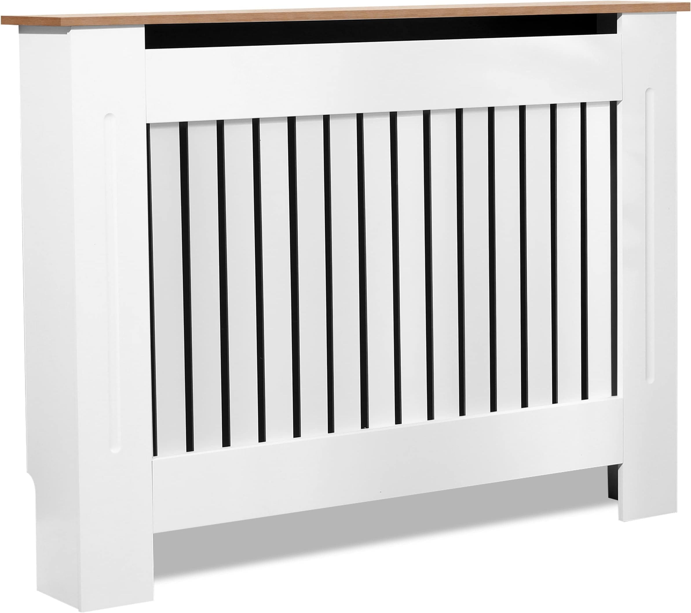 Vida Designs Milton Radiator Cover White Modern Painted MDF Cabinet ...