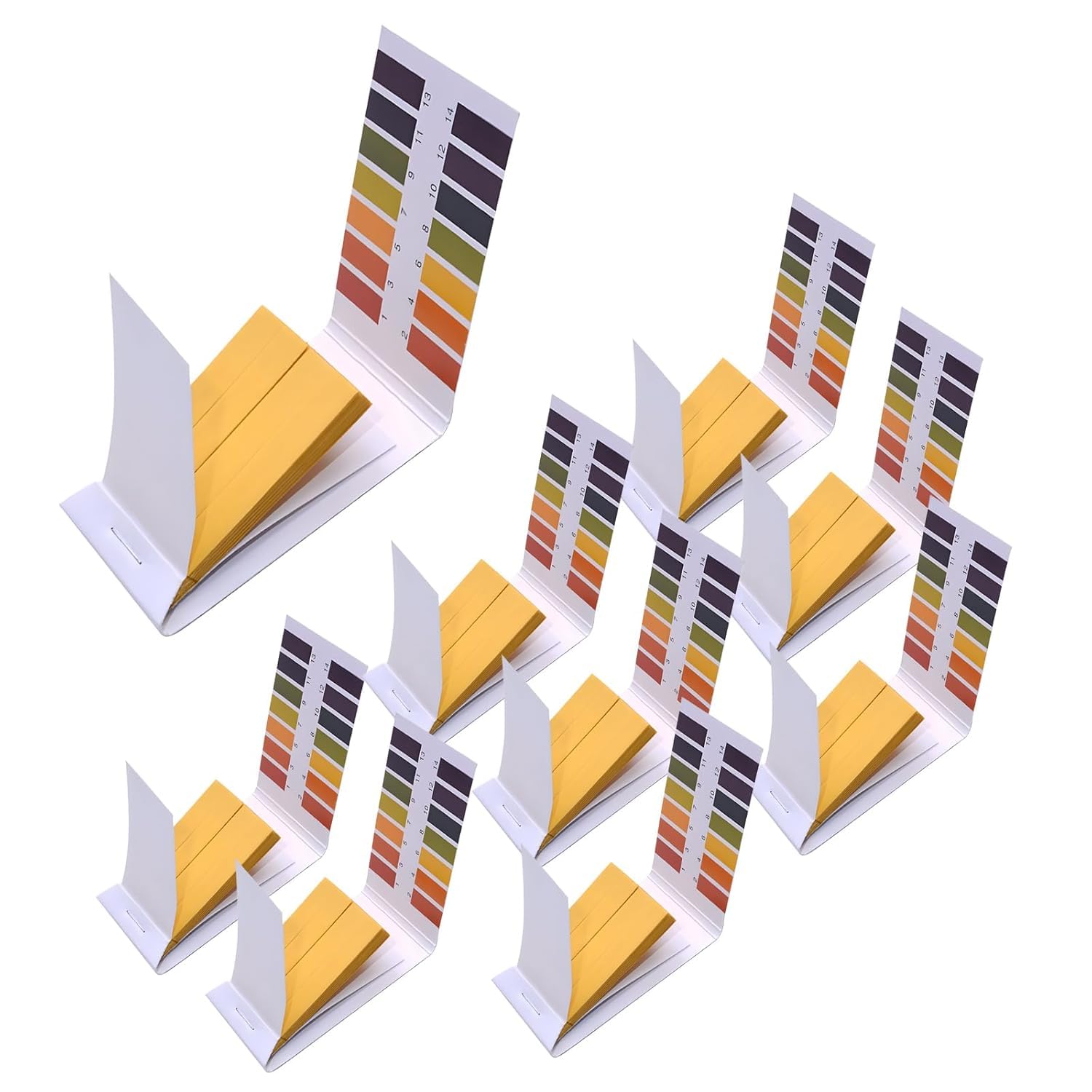 OCEAN STAR 9 Pack pH Test Strips Universal pH 1-14 Test Paper Litmus ...