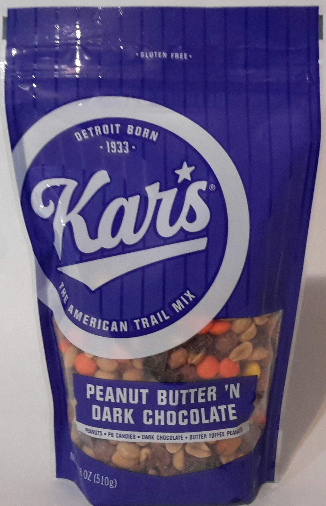 Amazon.com: Kar’s Nuts Peanut Butter ‘N Dark Chocolate Trail Mix, 12 oz ...
