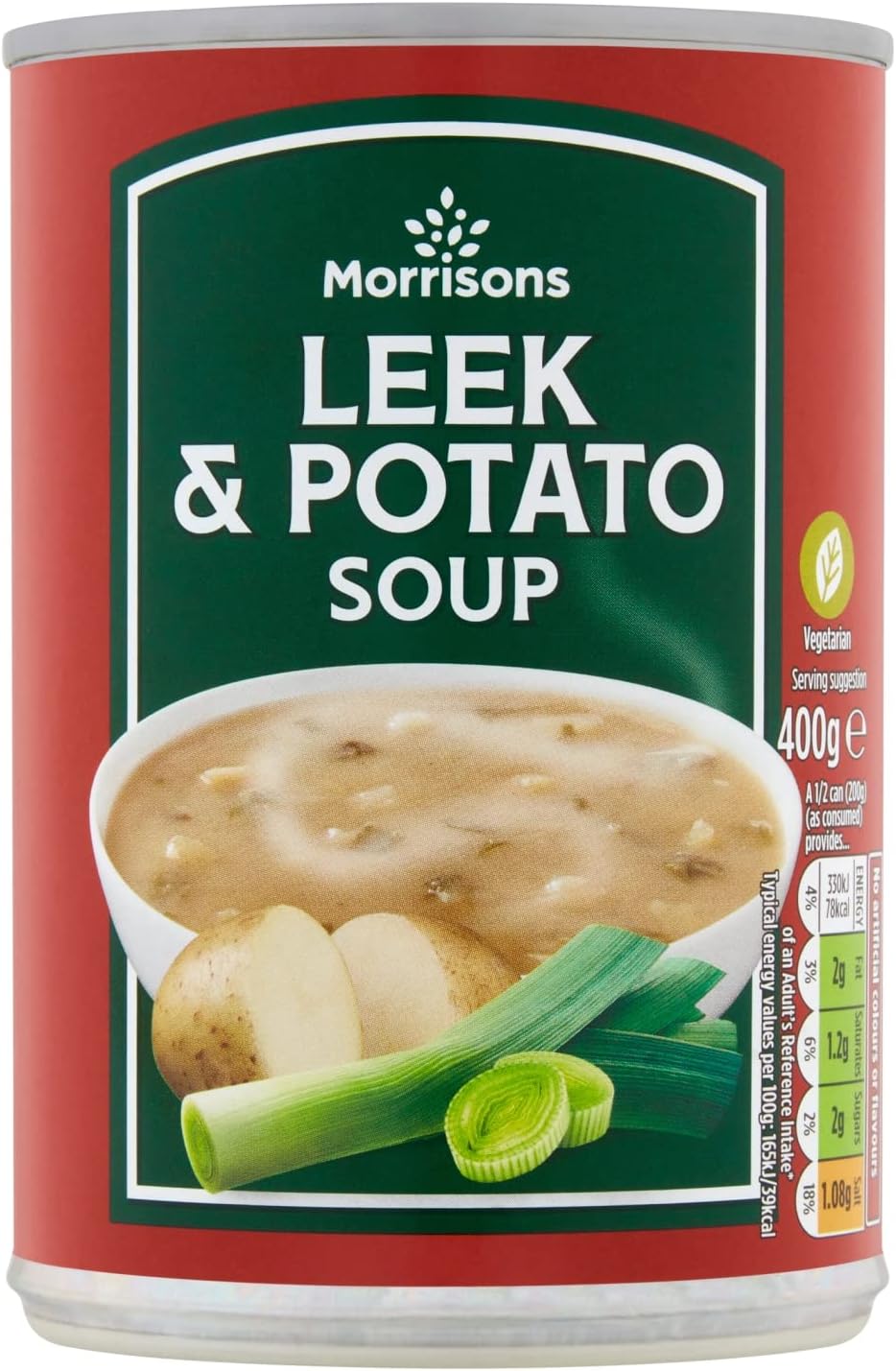 Morrisons Leek & Potato Soup 400g : Amazon.co.uk: Grocery