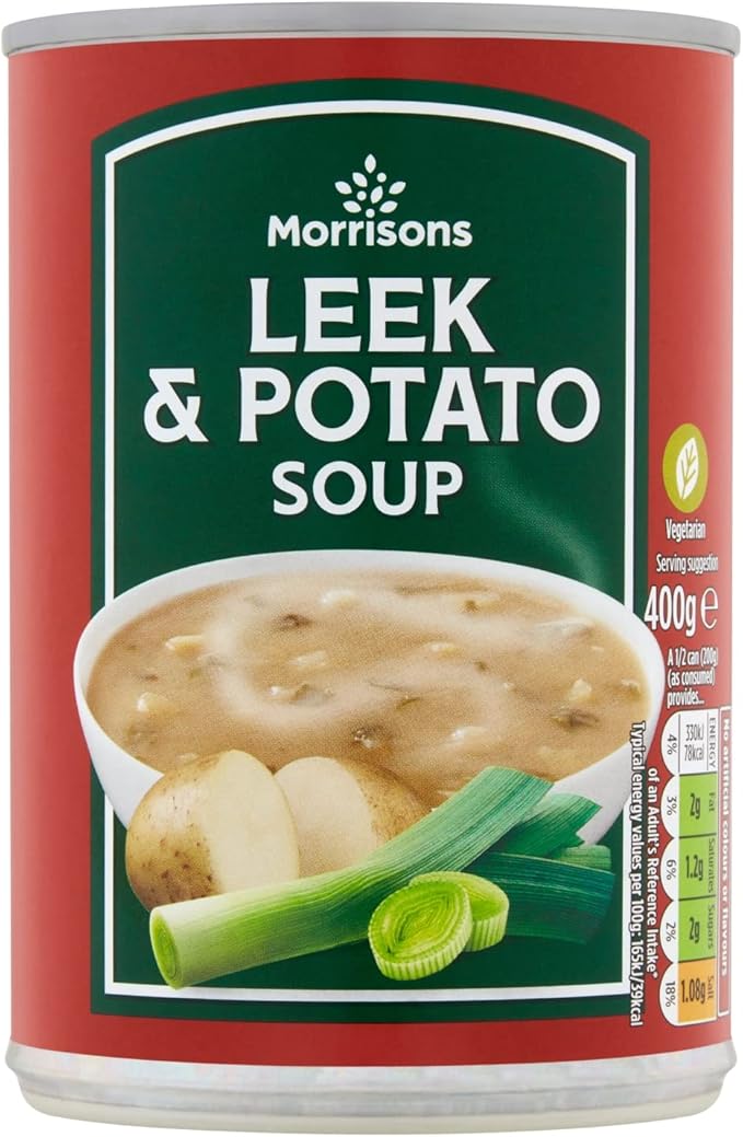 Morrisons Leek & Potato Soup 400g : Amazon.co.uk: Grocery