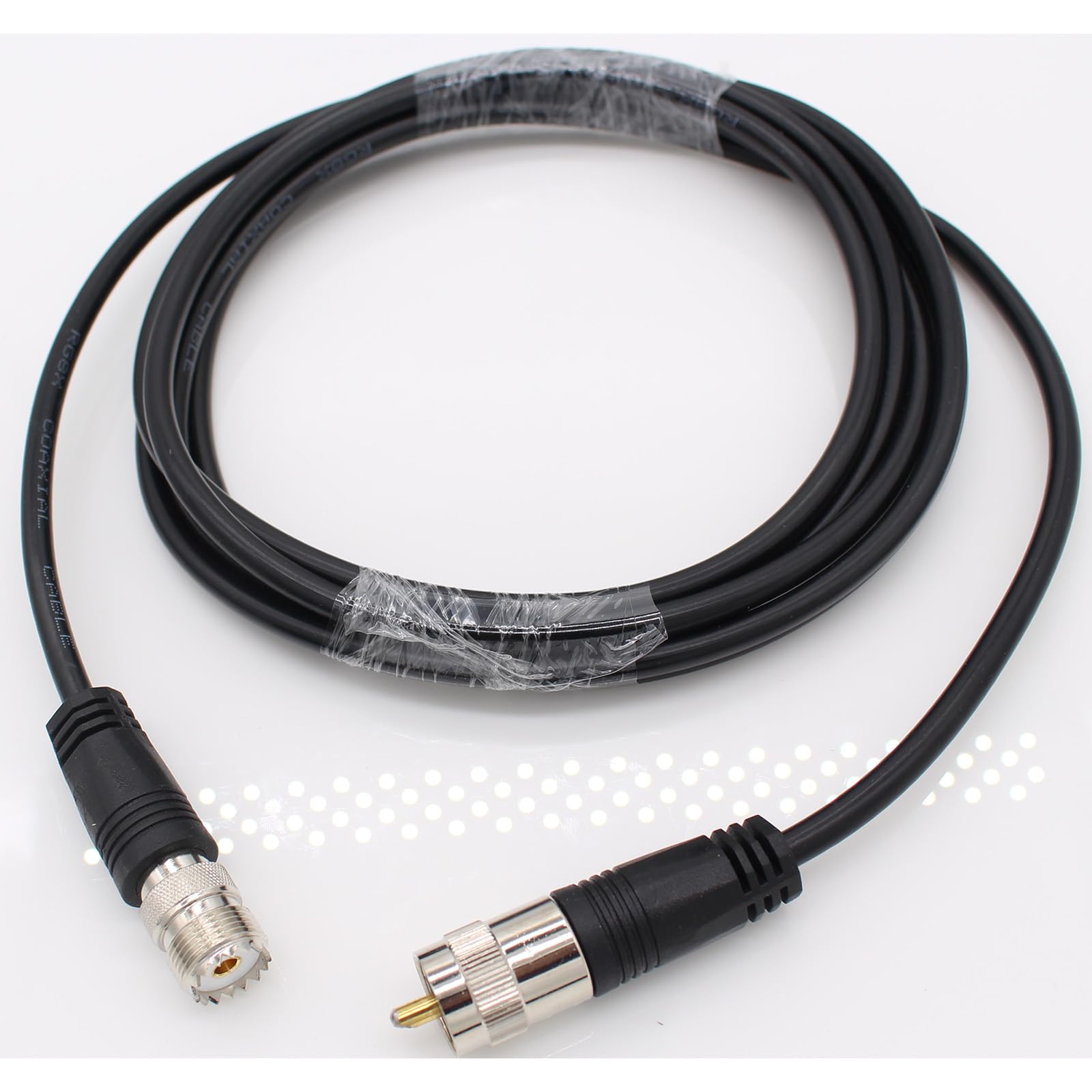 Snapklik.com : Exgoofit RG8X Coaxial Cable 10FT, CB Coax Cable, UHF ...