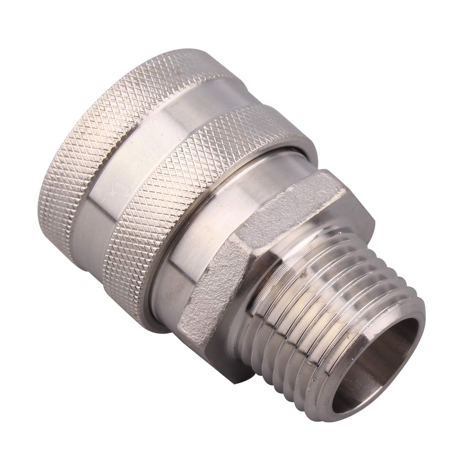 Snapklik.com : DERNORD 2 Pack Female Stainless Steel Quick Disconnect 1 ...