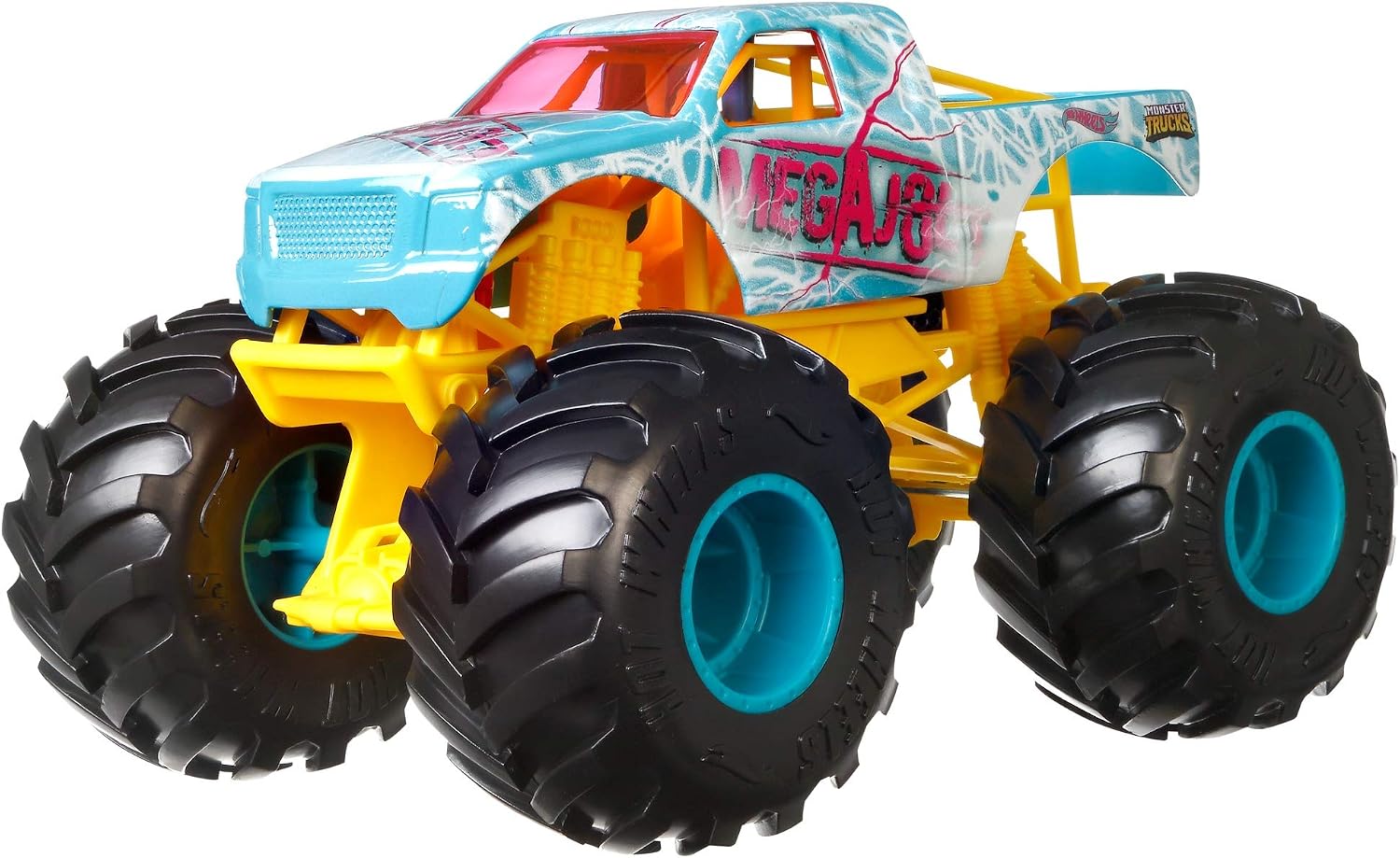Amazon.com: Hot Wheels Monster Trucks 1:24 Mega Jolt : Toys & Games