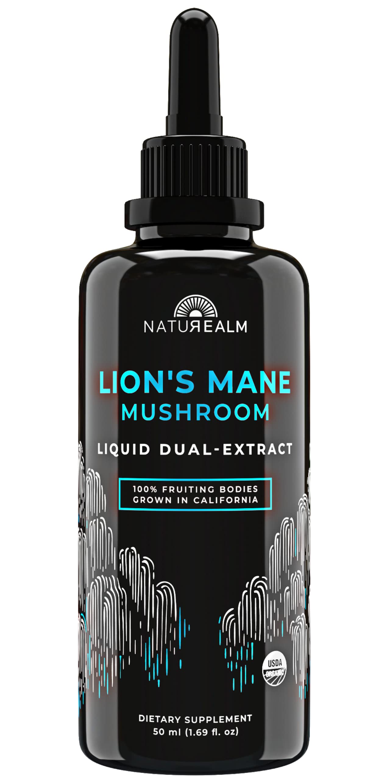 Snapklik.com : Naturealm Lions Mane Mushroom Extract - Adaptogen Liquid ...