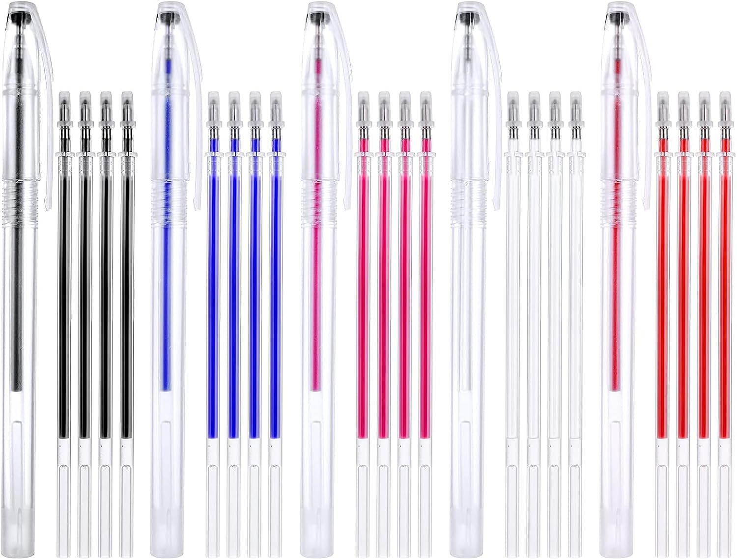 Stylos Effaçables À La Chaleur, Crayon Couture Tissu Effacable, 5 ...