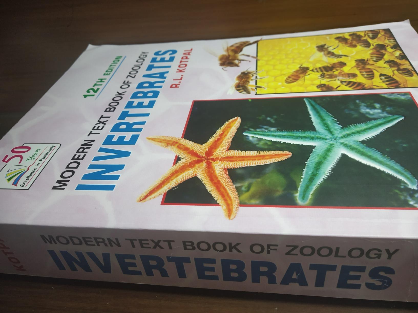 Rastogi Publications MODERN TEXT BOOK OF ZOOLOGY: INVERTEBRATES (Z-1 ...
