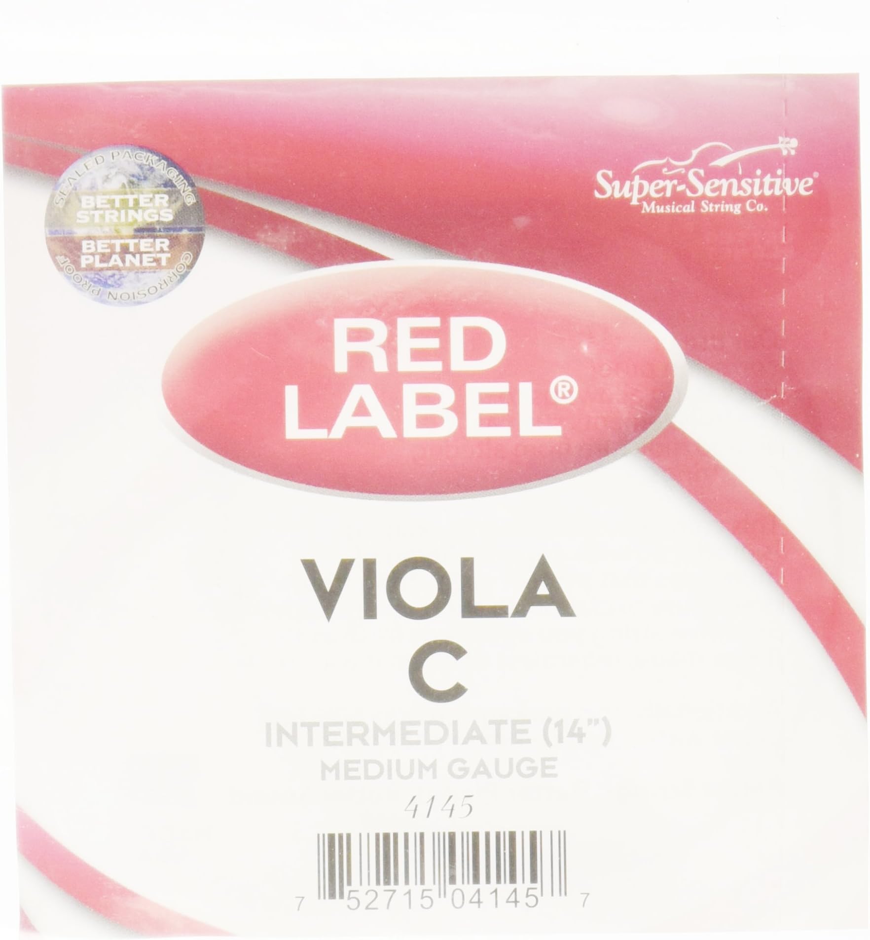 Amazon.com: Other Super Sensitive Red Label Viola C String 14 ...