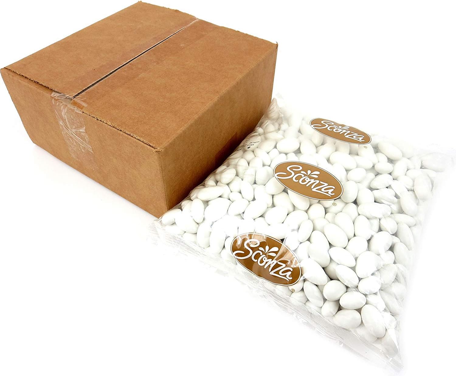 Amazon.com : White Jordan Almonds (5 Pounds) : Grocery & Gourmet Food