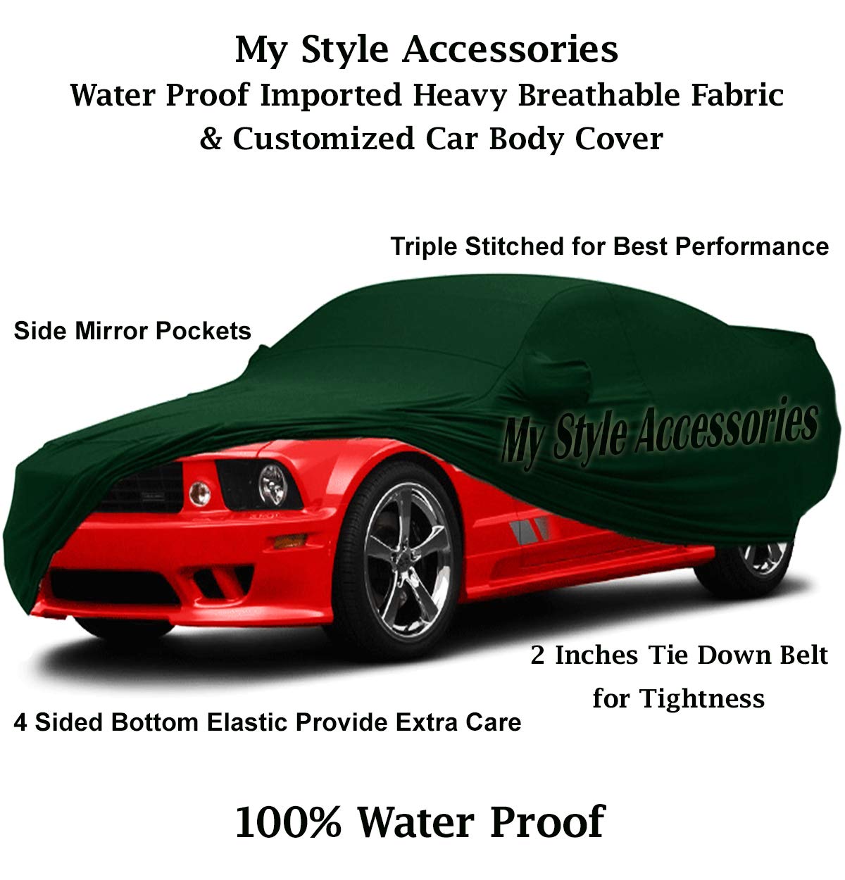 Water Proof, Dust Proof, Heat Proof, Scratchless, Triple Stitched ...
