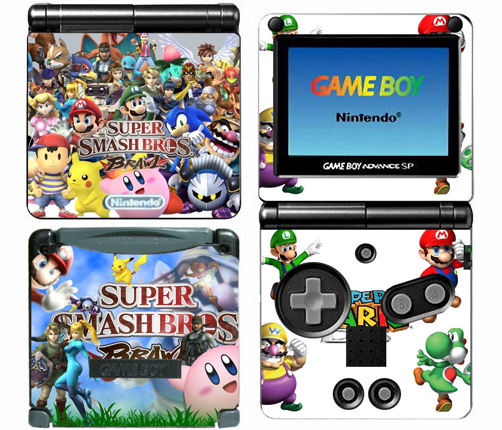 Amazon.com: Supersmashbrosbrawl Vinyl Skin Sticker Decal Cover for ...