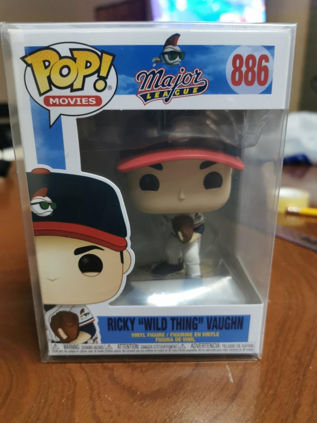 Funko Pop! Movies: Major League - Ricky Vaughn (Styles May Vary ...