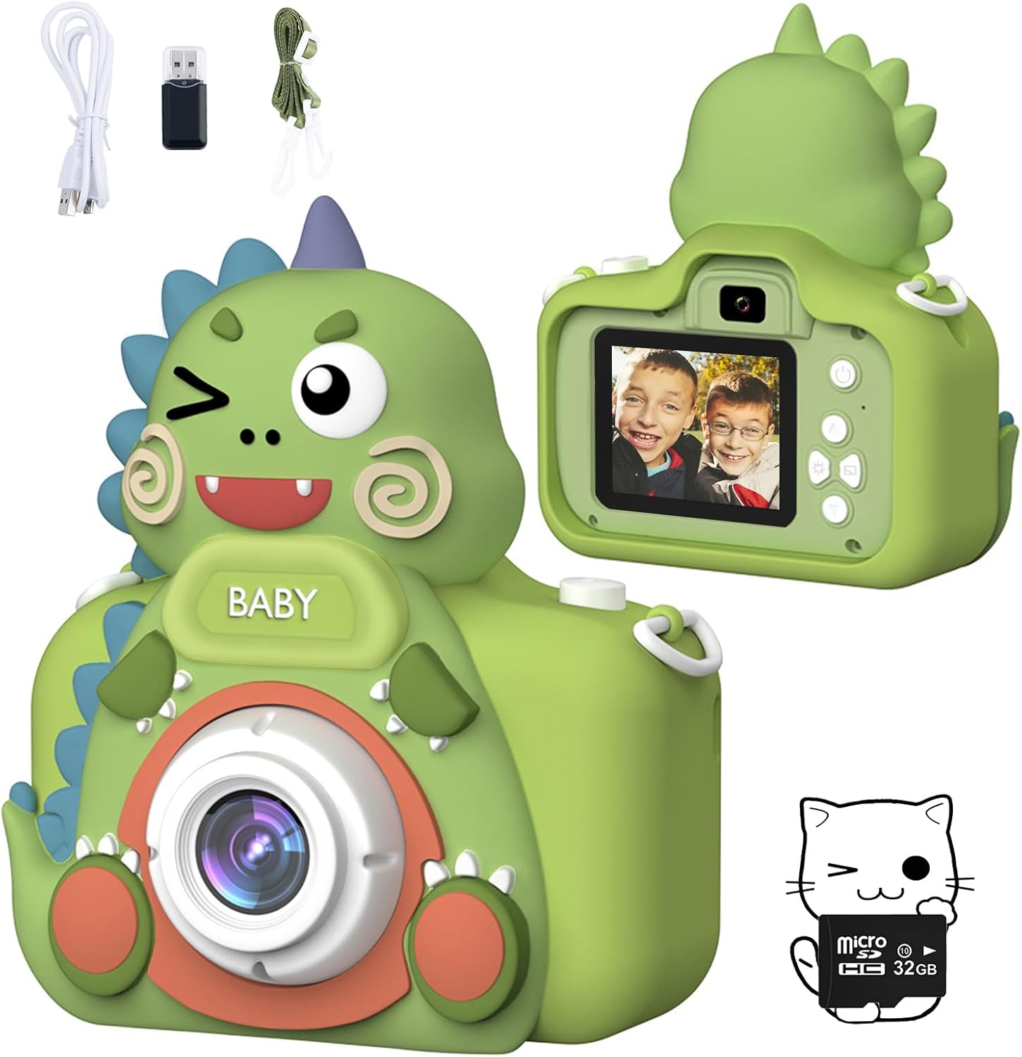 Amazon.com: Kids Digital Camera, Kids Camera for Girls and Boys 1080P ...