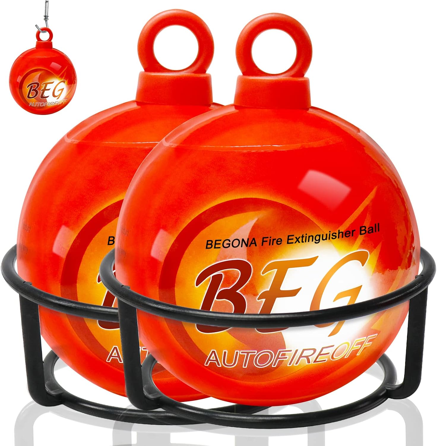 2Pack Automatic Portable Fire Ball Extinguisher,Portable Fire ...