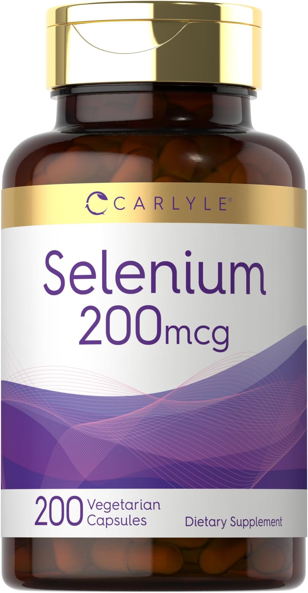Amazon.com: NOW Foods Selenium 200 mcg VCaps, 180 ct : Health & Household