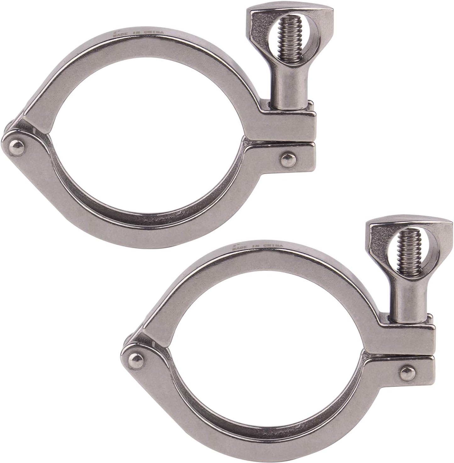 Amazon.com: Tri Clamp Single Pin- Sanitary Heavy Duty Tri Clamps with ...