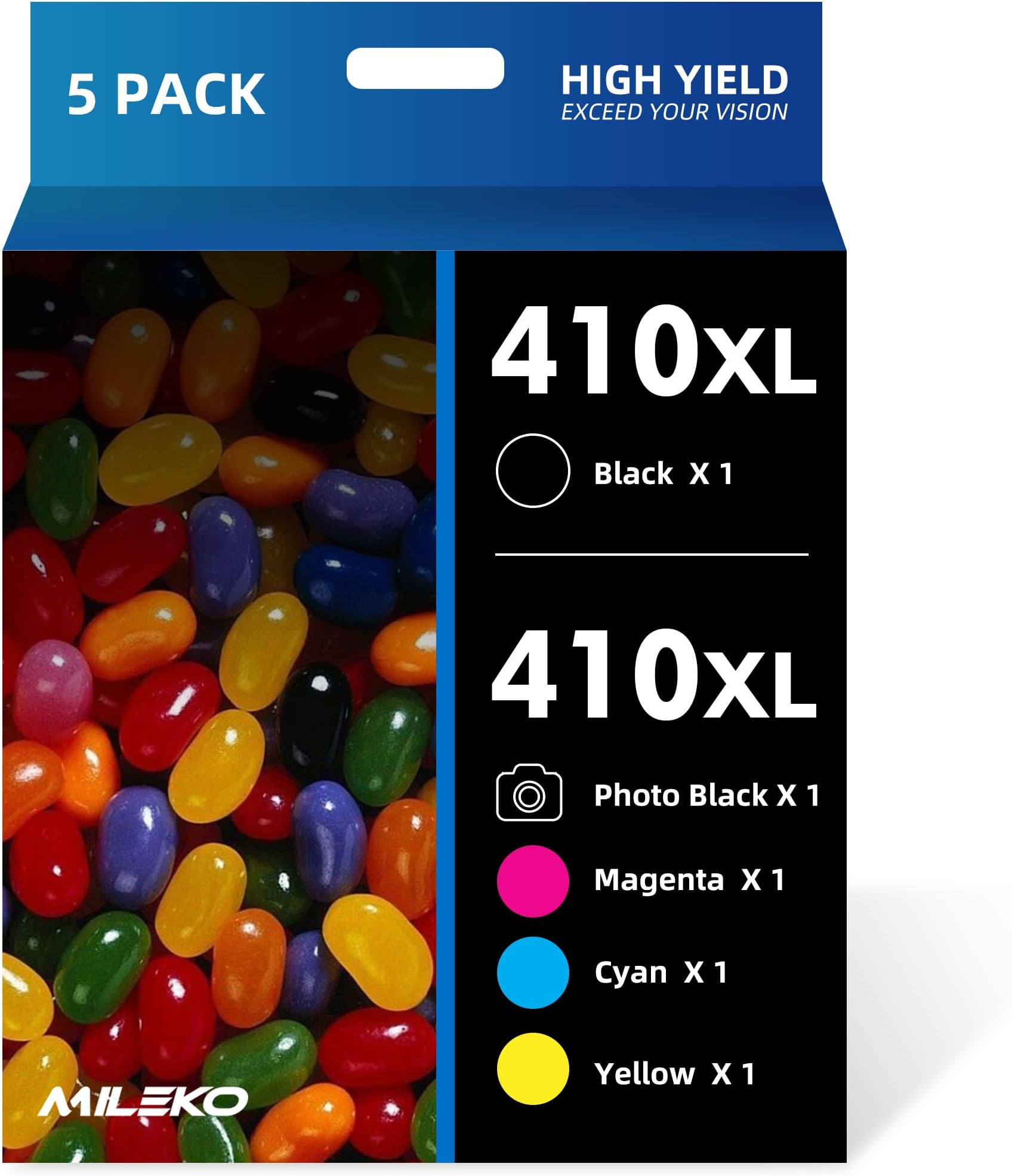 Amazon.com: Epson 410 Claria Premium Ink Cartridge Combo Pack (T410XL ...