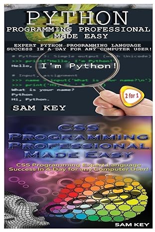 Amazon | Python Programming Professional Made Easy & CSS Programming Professional Made Easy ...