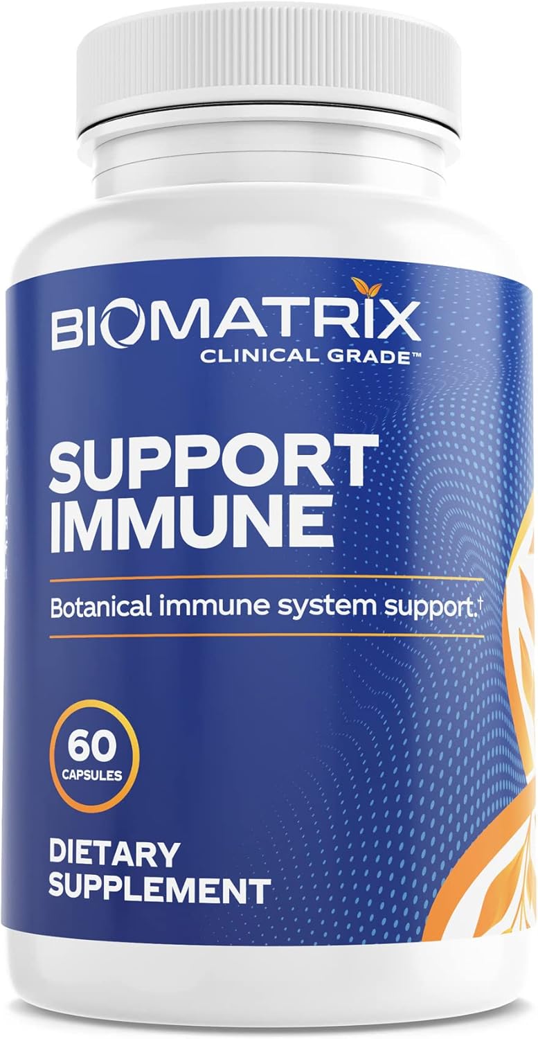 Amazon.com: BioMatrix Support Immune Vitamins with Sambucol Black ...