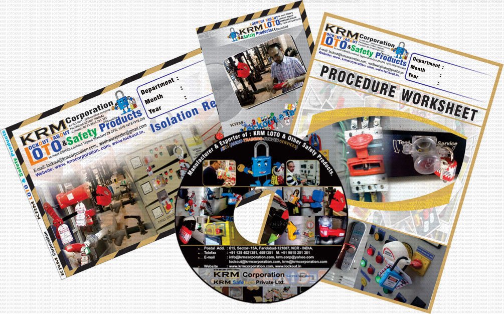 Buy LOTO Safety Lockout Tagout Training Guide Multi Color Lockout ...