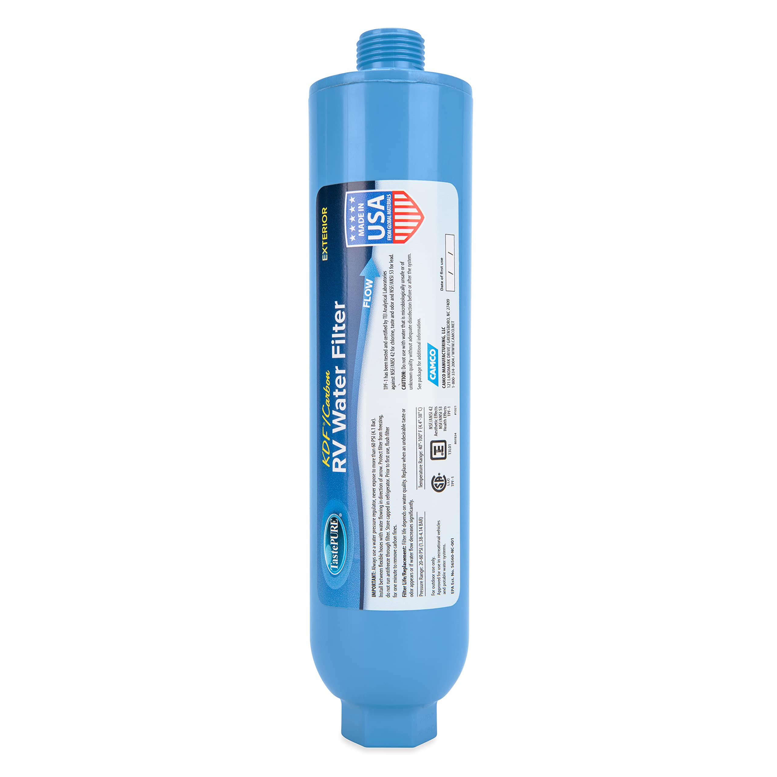 Snapklik.com : Camco TastePURE RV Water Filter - Reliable & Advanced RV ...