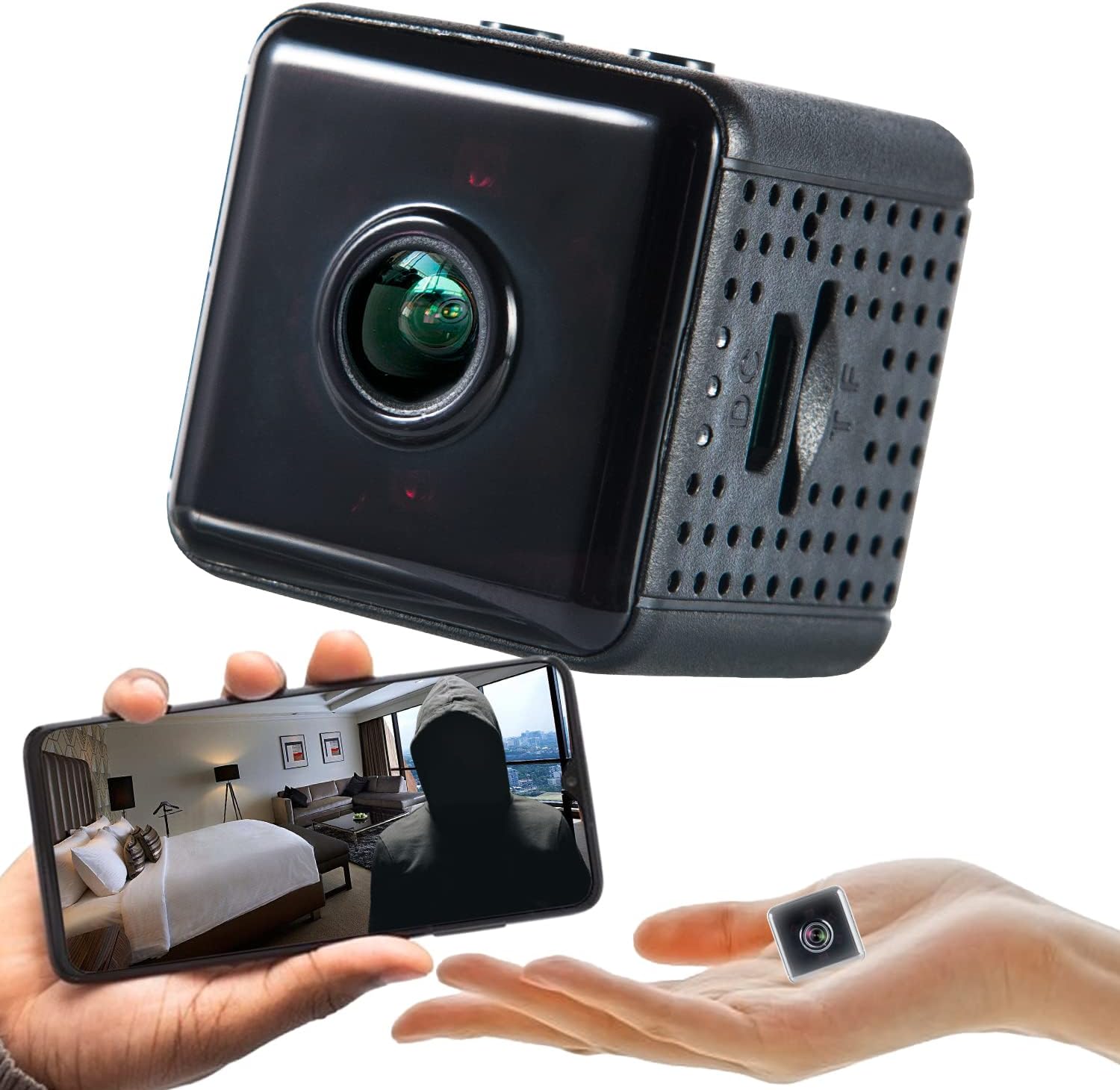 DMAIS Wireless WI-FI Compact Camera,1080P HD Security Camcorder and ...