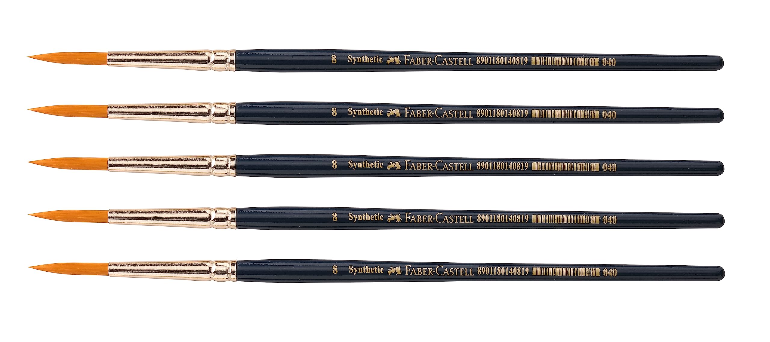 Faber-Castell PAINT BRUSH - SYNTH HAIR ROUND SIZE 8 PK-05 : Amazon.in ...