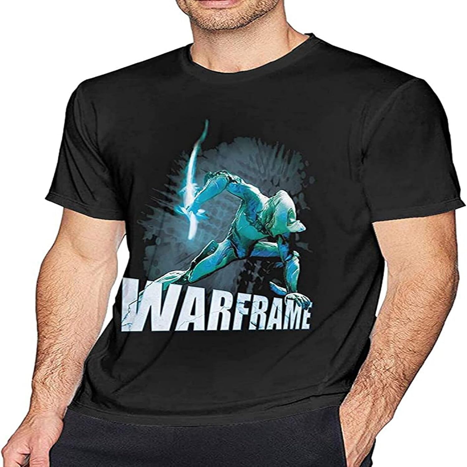 Warframe Men's Black T-Shirt Unisex Tee Top Shirt | Amazon.com