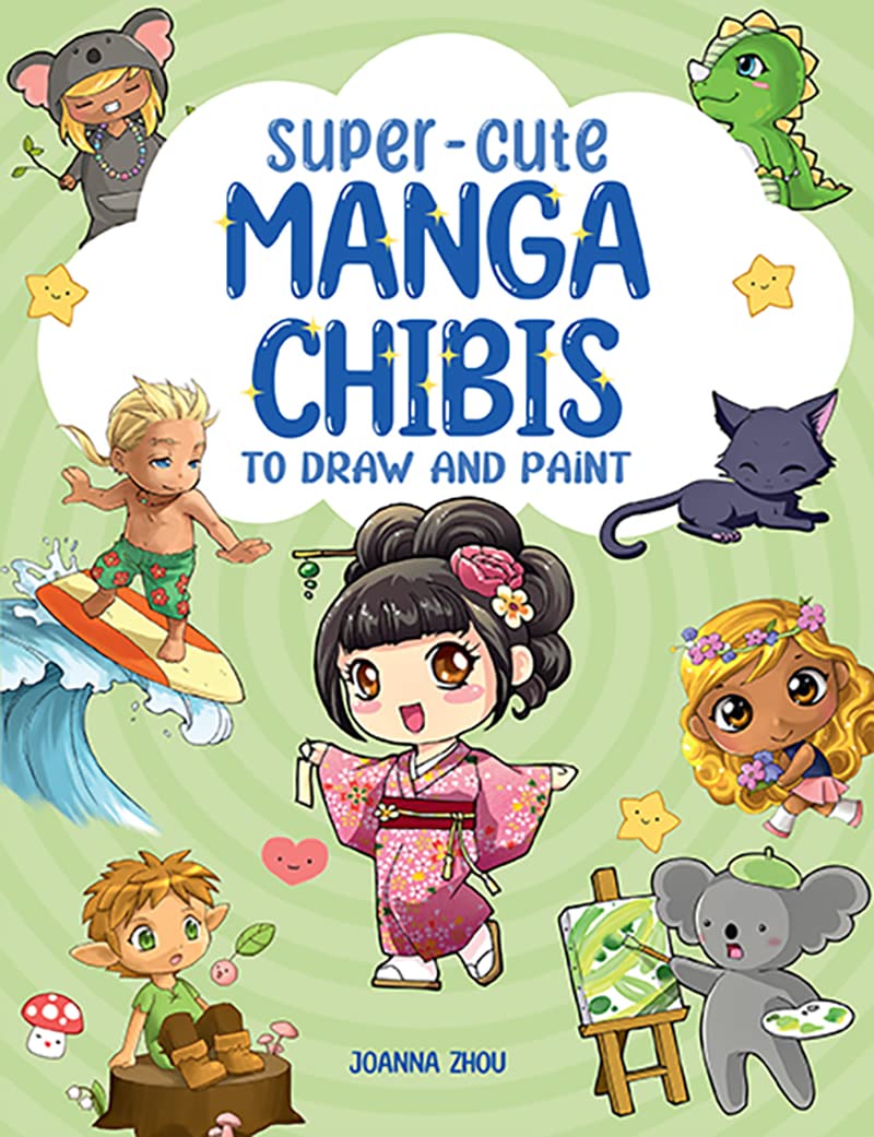 Amazon.com: Super-Cute Manga Chibis to Draw and Paint: 9781800921658 ...