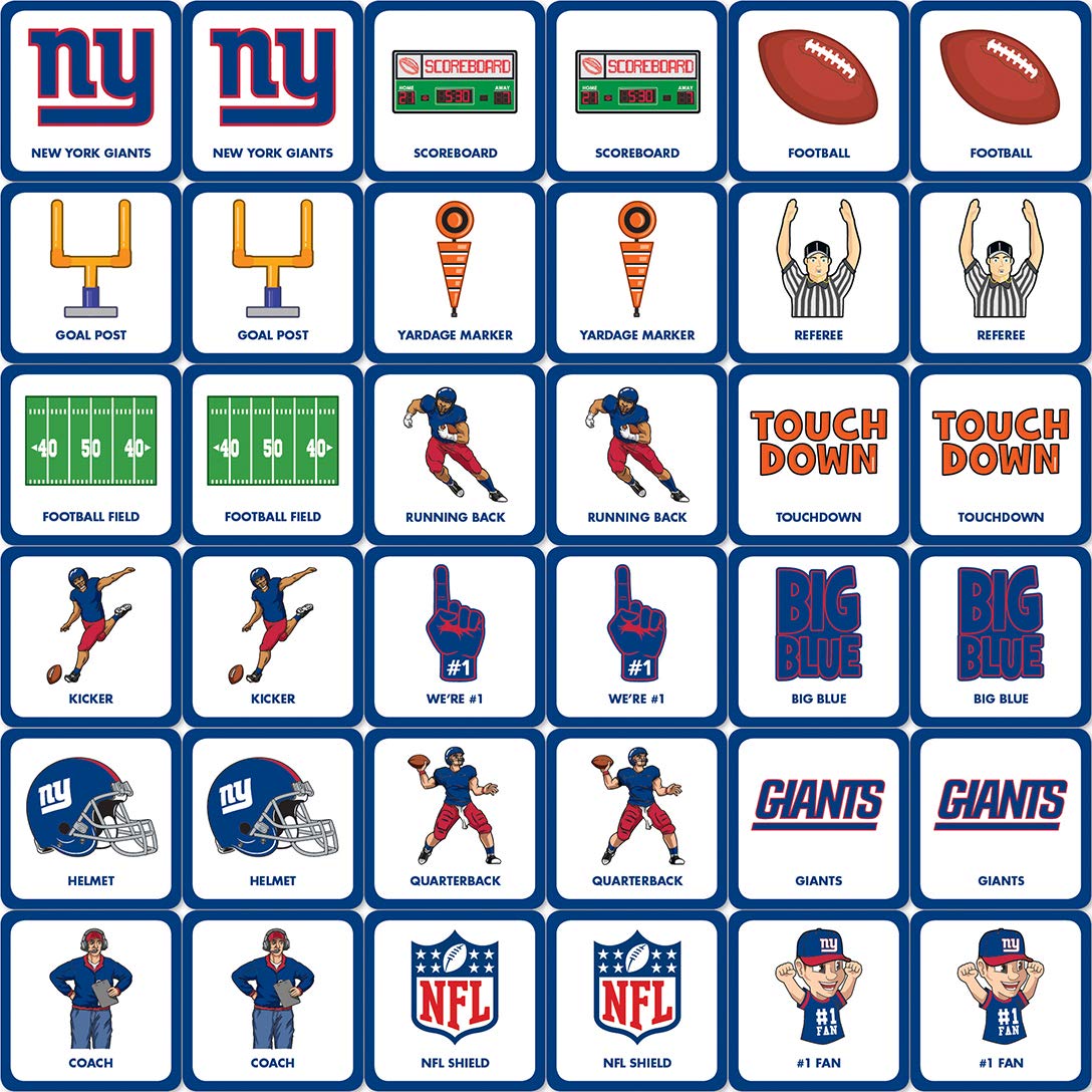 Snapklik.com : MasterPieces Officially Licensed NFL New York Giants ...