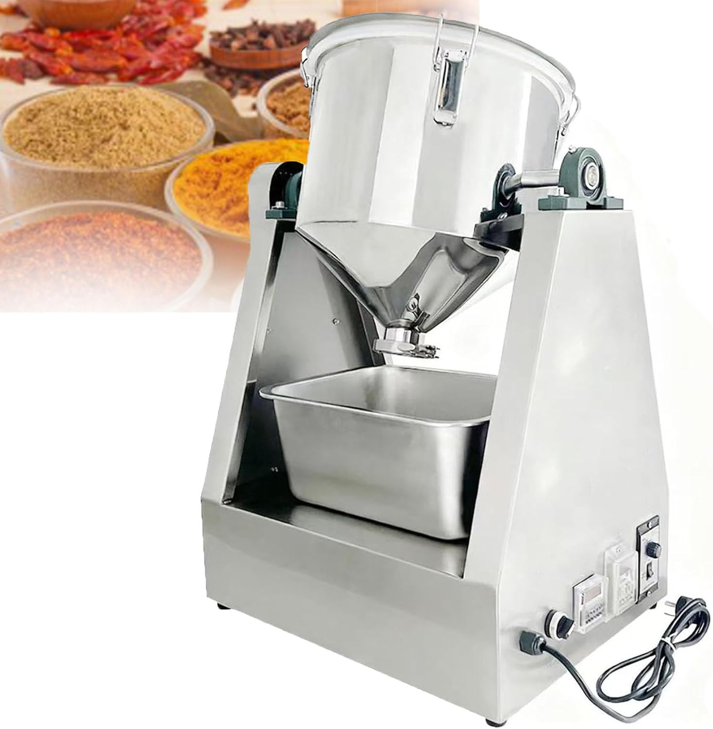 5l,10l,20llab Dry Powder Mixer Mixing Machine Particle Blender Powder ...