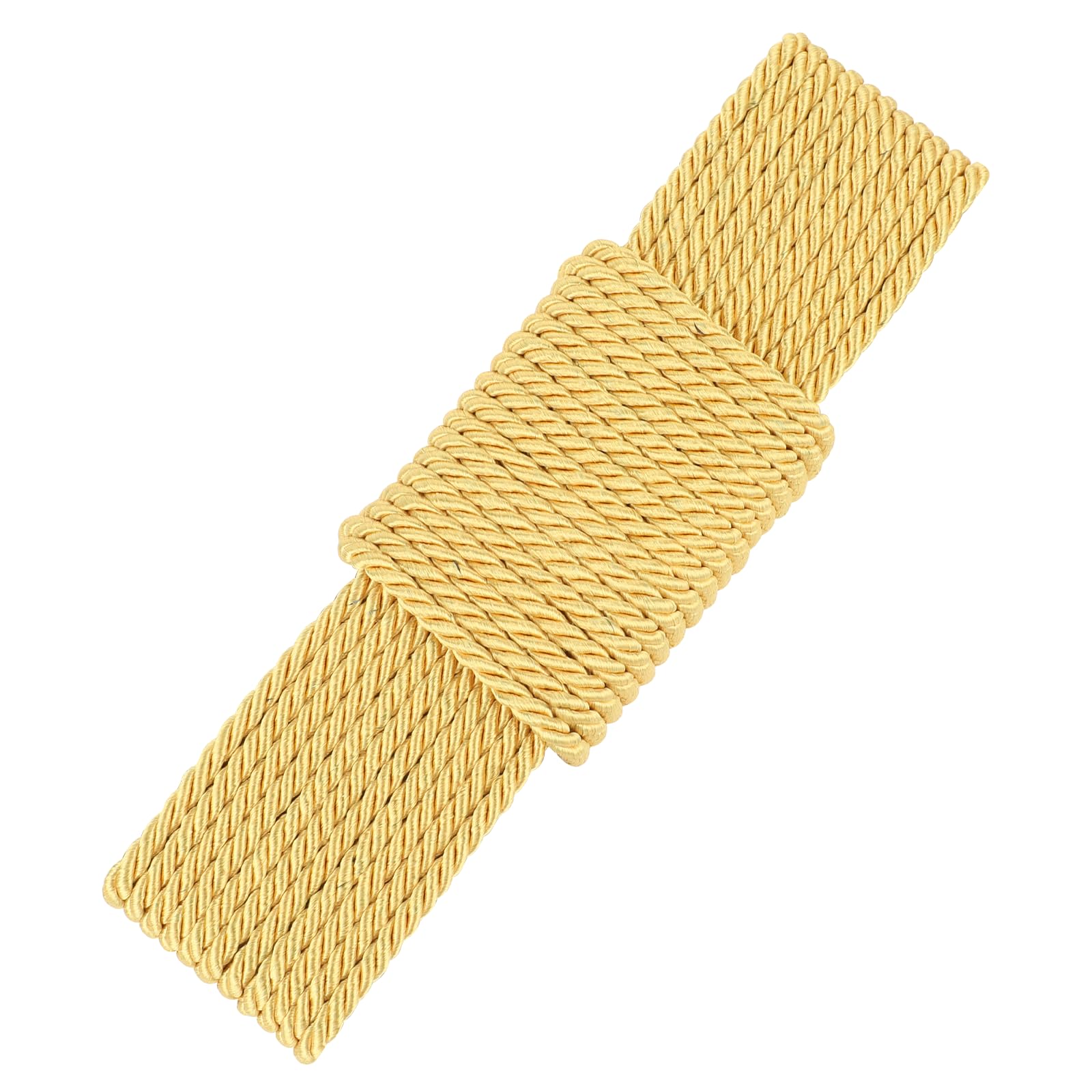 Amazon.com: 5mm Gold Cord String for Sweing, 59 Feet Decorative Twisted ...