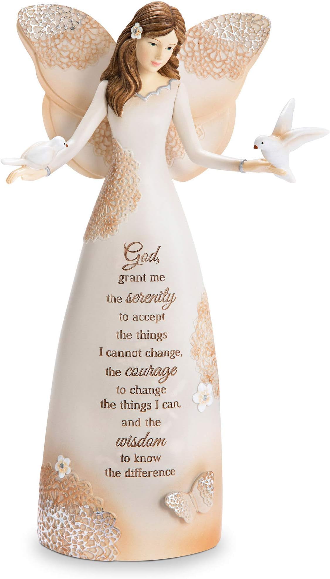 Amazon.com: Pavilion Gift Company 19105 Serenity Angel Figurine, 9 ...