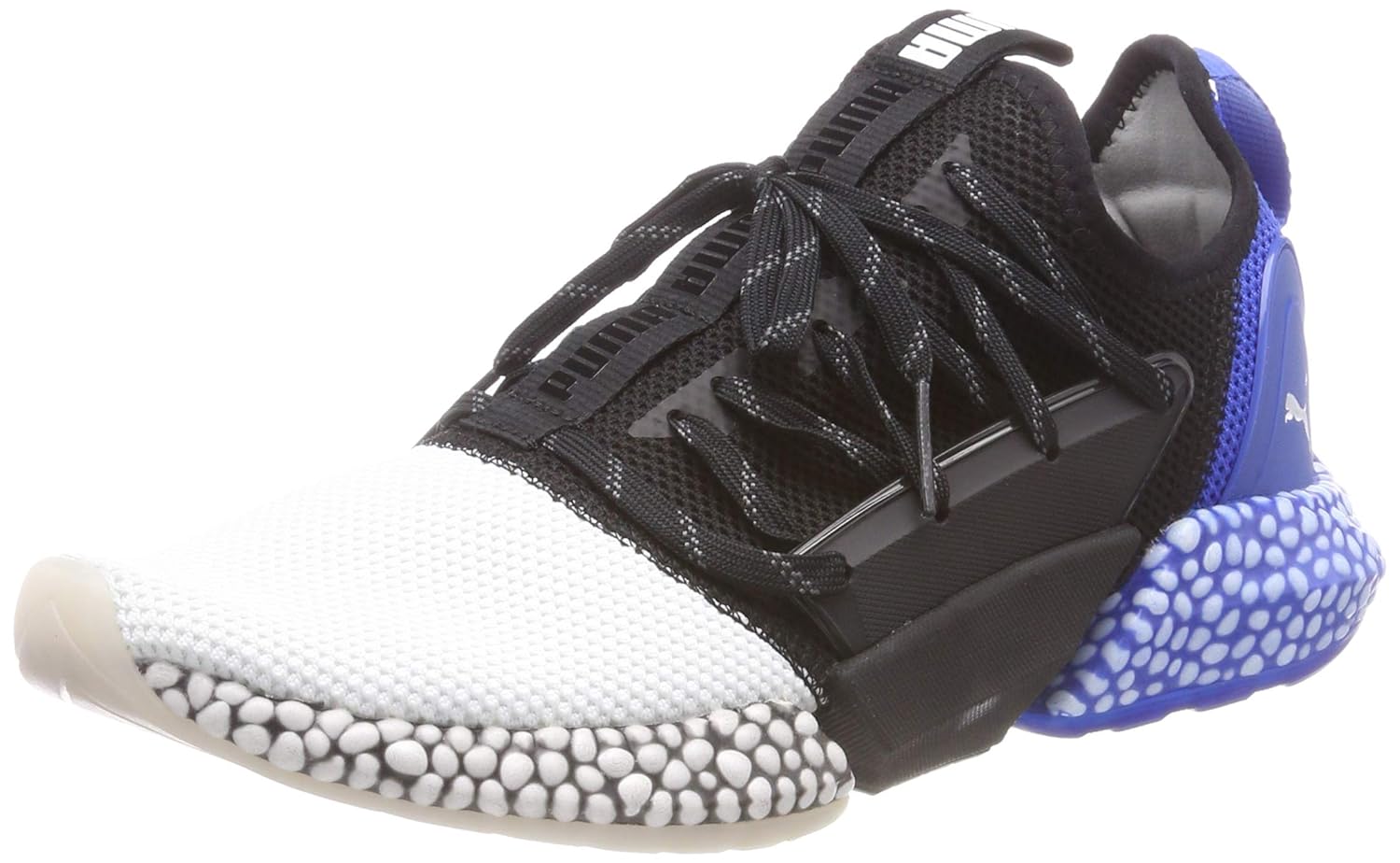 Buy Puma Men Hybrid Rocket Runner White Black-Strong Blue Running Shoes ...