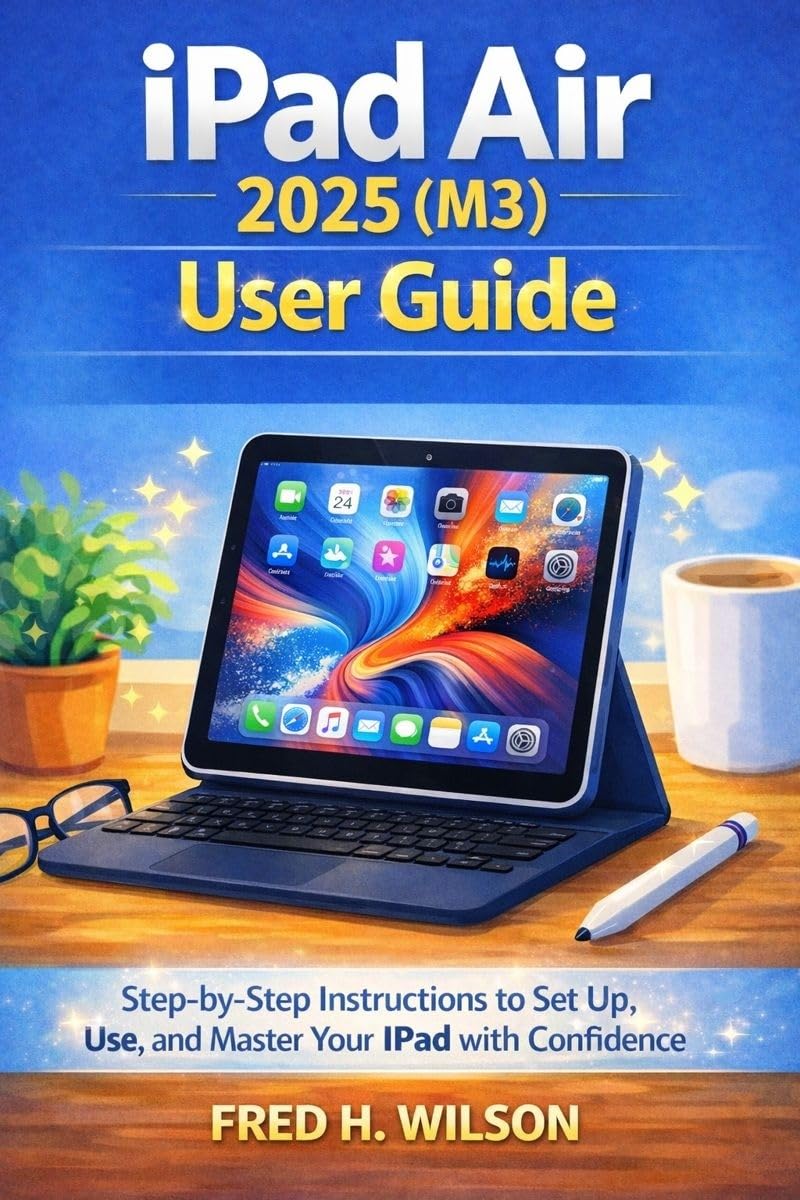 iPad Air 2025 (M3) User Guide: Step-by-Step Instructions for Beginners ...