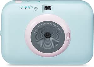 LG Pocket Photo Snap Instant Camera - Sky Blue (PC389S): Amazon.co.uk ...