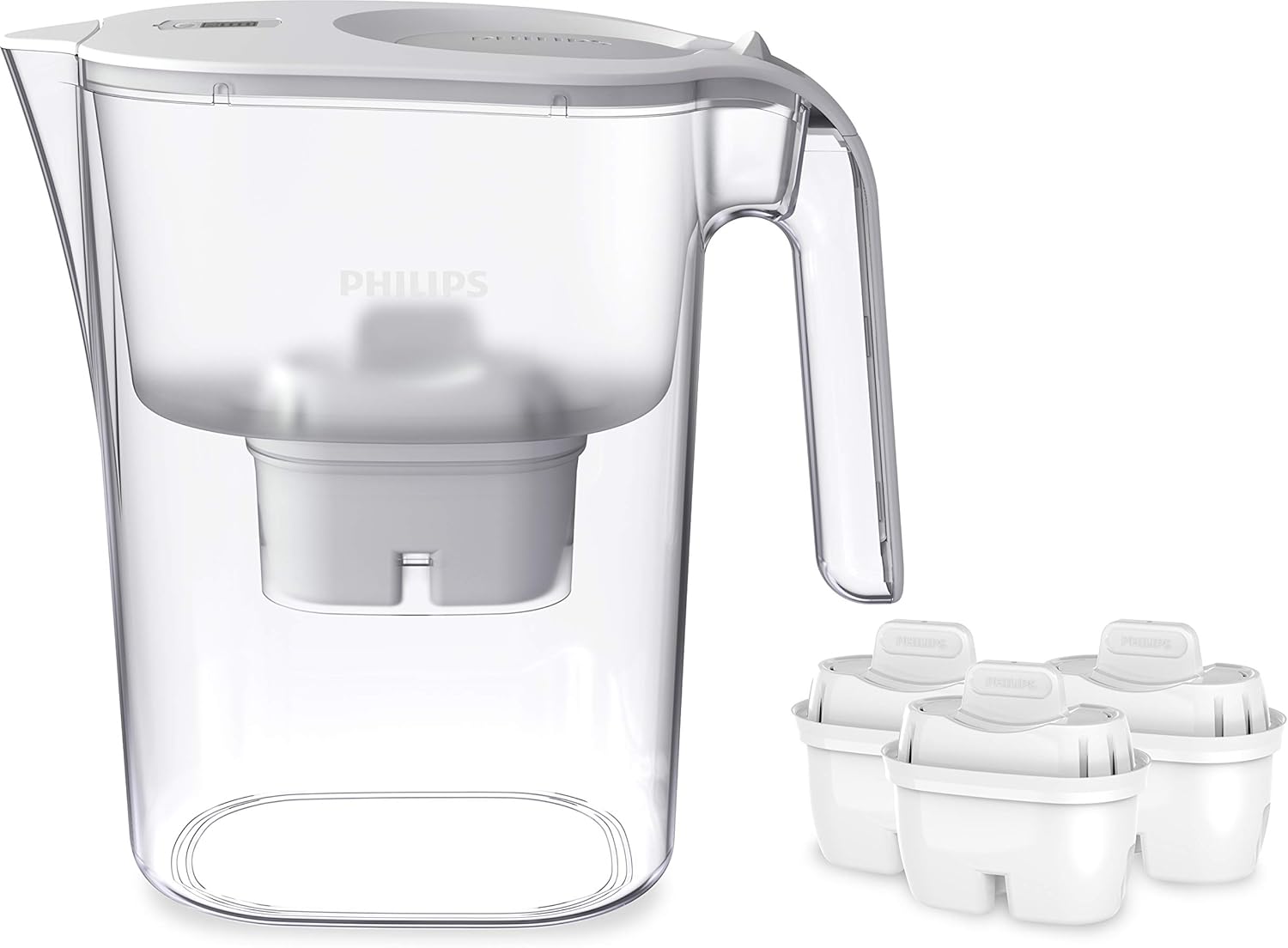 Amazon.com: Philips Water AWP2936 Water Filter Jug, Includes 3 Micro X ...