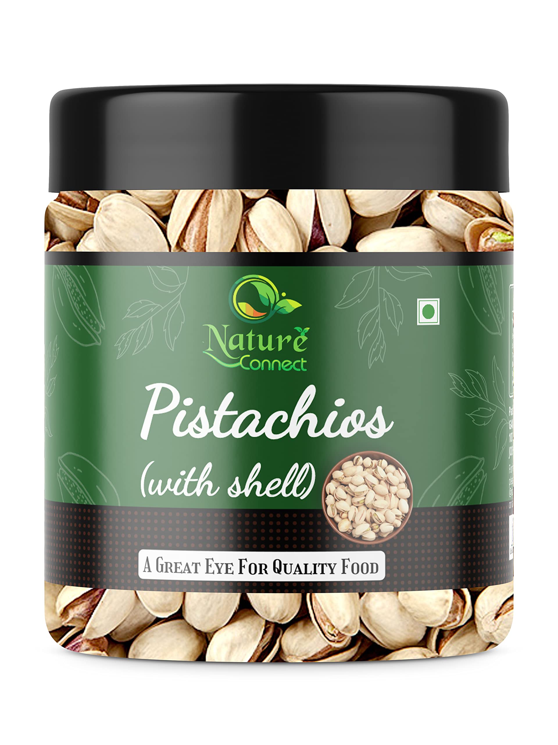 Buy Nature Connect Whole Roasted Salted Pistachios with Shell 250 gms ...